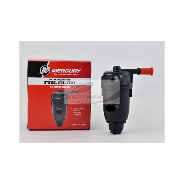 MERCURY WATER SEPARATING FUEL FILTER - 175 THROUGH 300 HP V6 & V8 FOUR ...