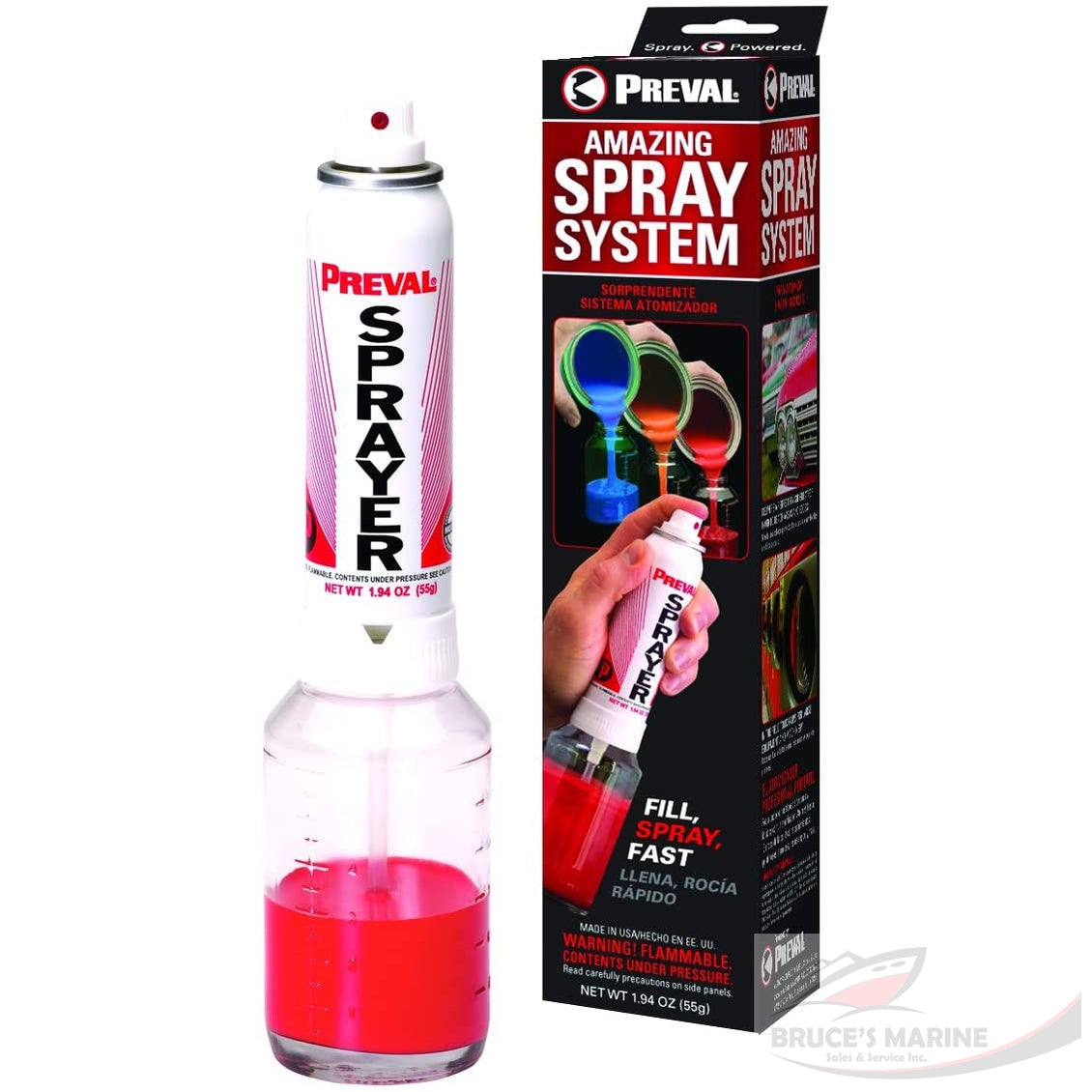 Preval Spray System – Bruces Marine Sales and Service, Inc