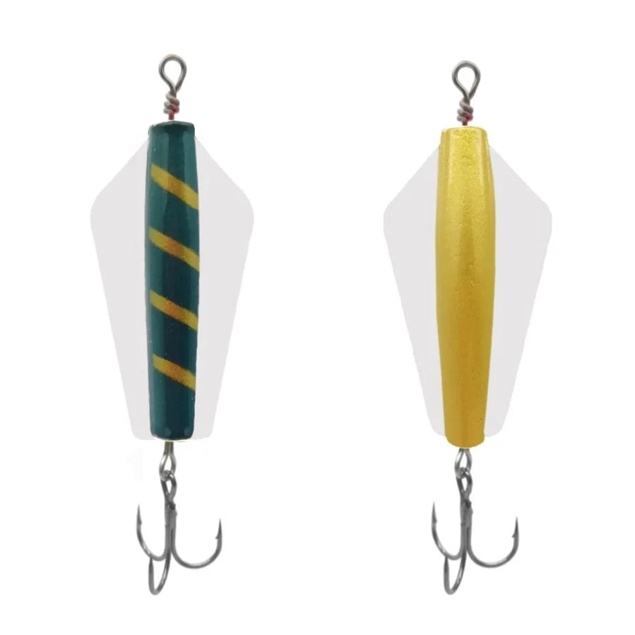 Torpedo Hydrofoil Spoons (Tazmanian Devil Lure) - SMALL – Bruces Marine ...